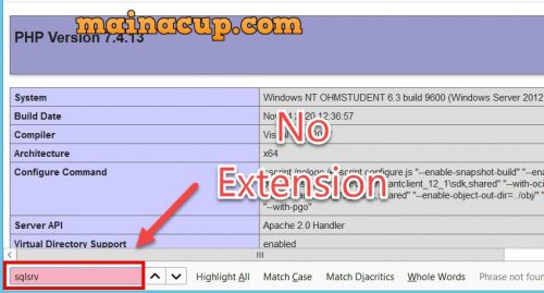 ติดตั้ง SQLSRV Extension สำหรับ php 7.4 รับเขียนโปรแกรม PHPรับสอนเขียนโปรแกรม PHP MySQL , PHP ...